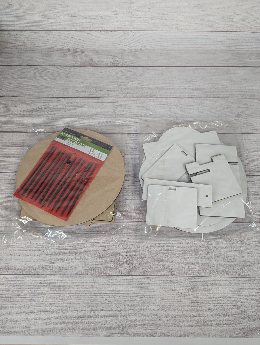 White MDF sample pack – Hot Mesh Mom Shop