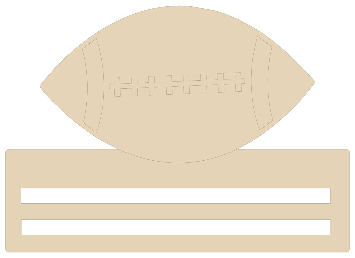 Football Wreath Rail – Hot Mesh Mom Shop